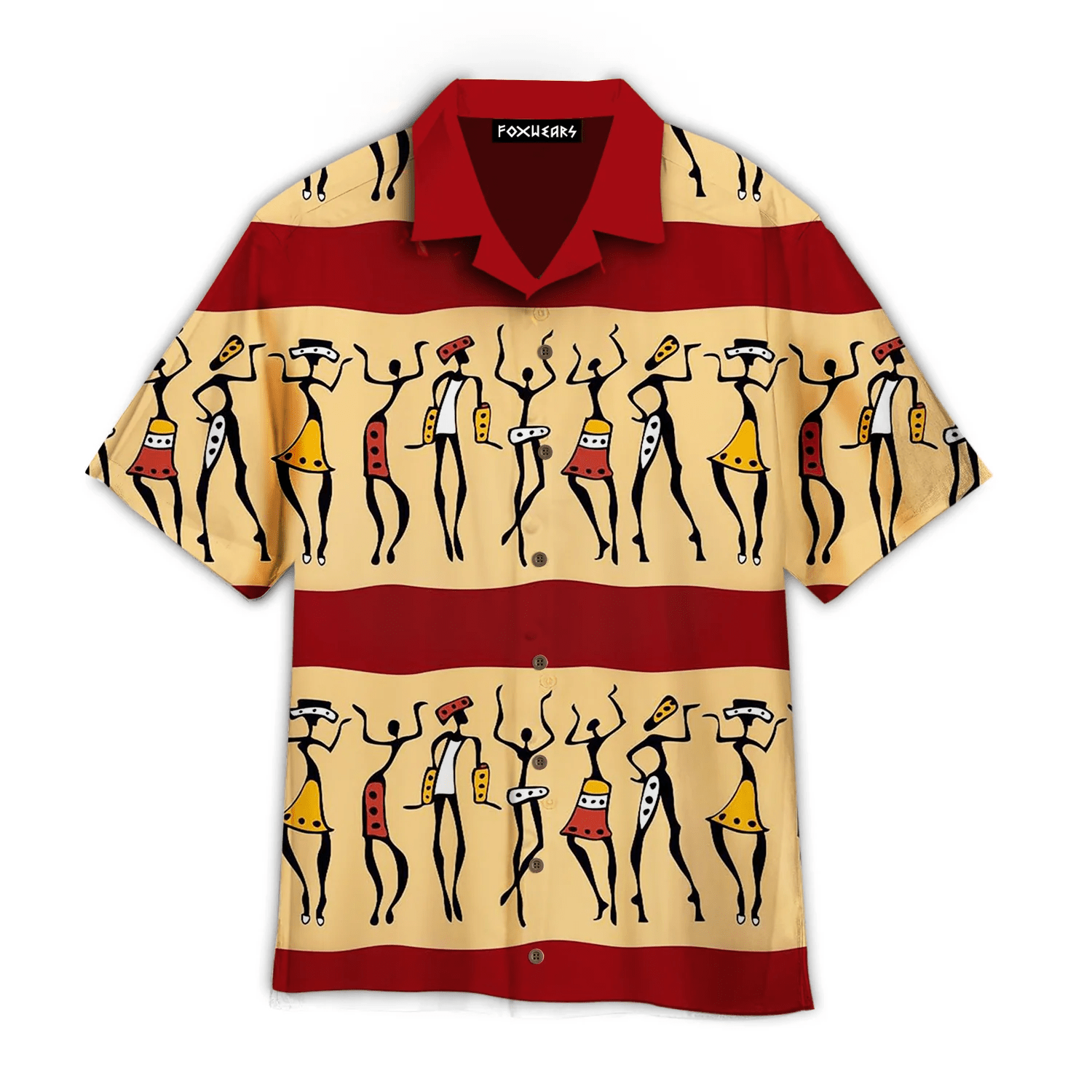 African People Native American Hawaiian Shirt - Trendy Aloha