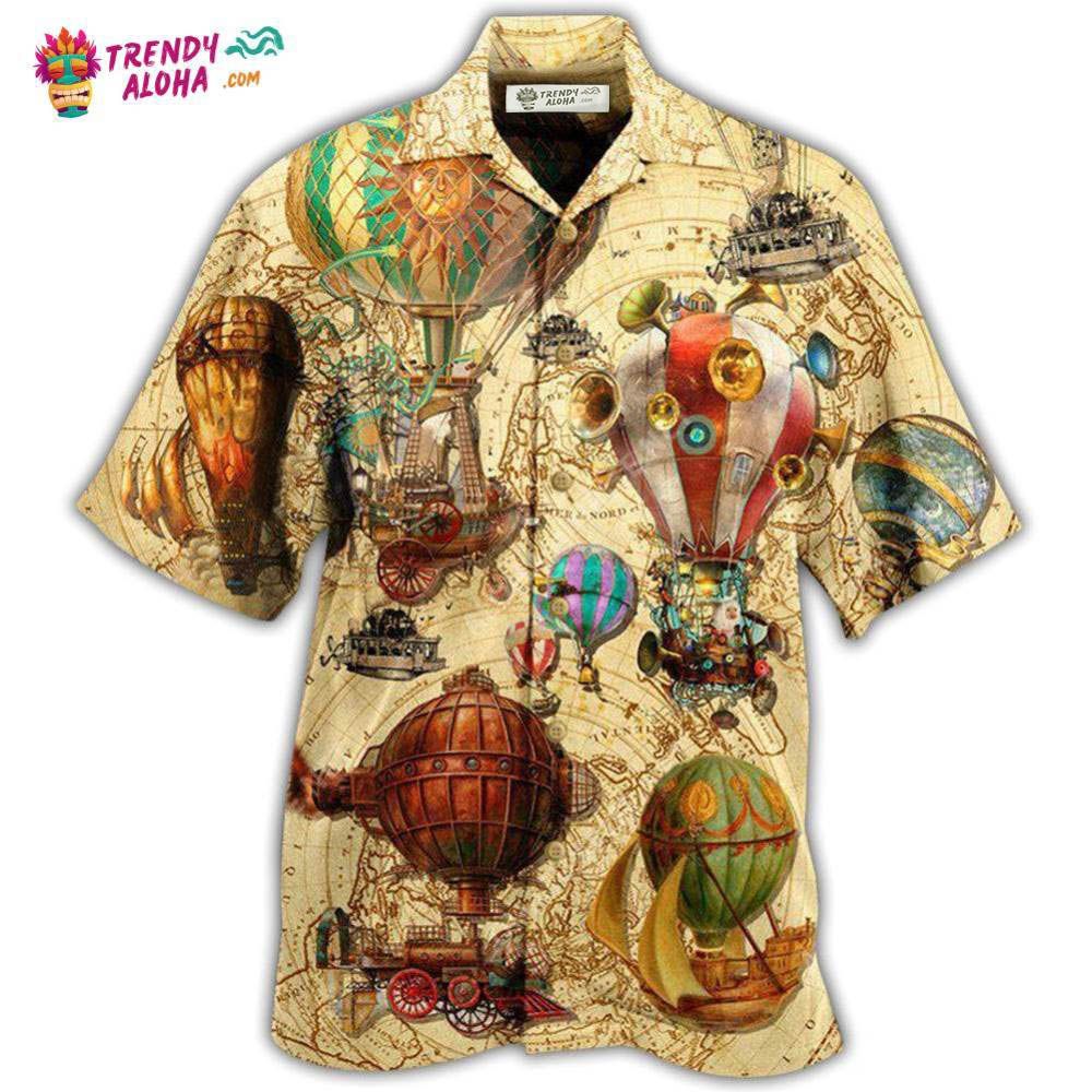 Air Balloon Fly High Fly Far With Air Balloon Steampunk With Classic ...