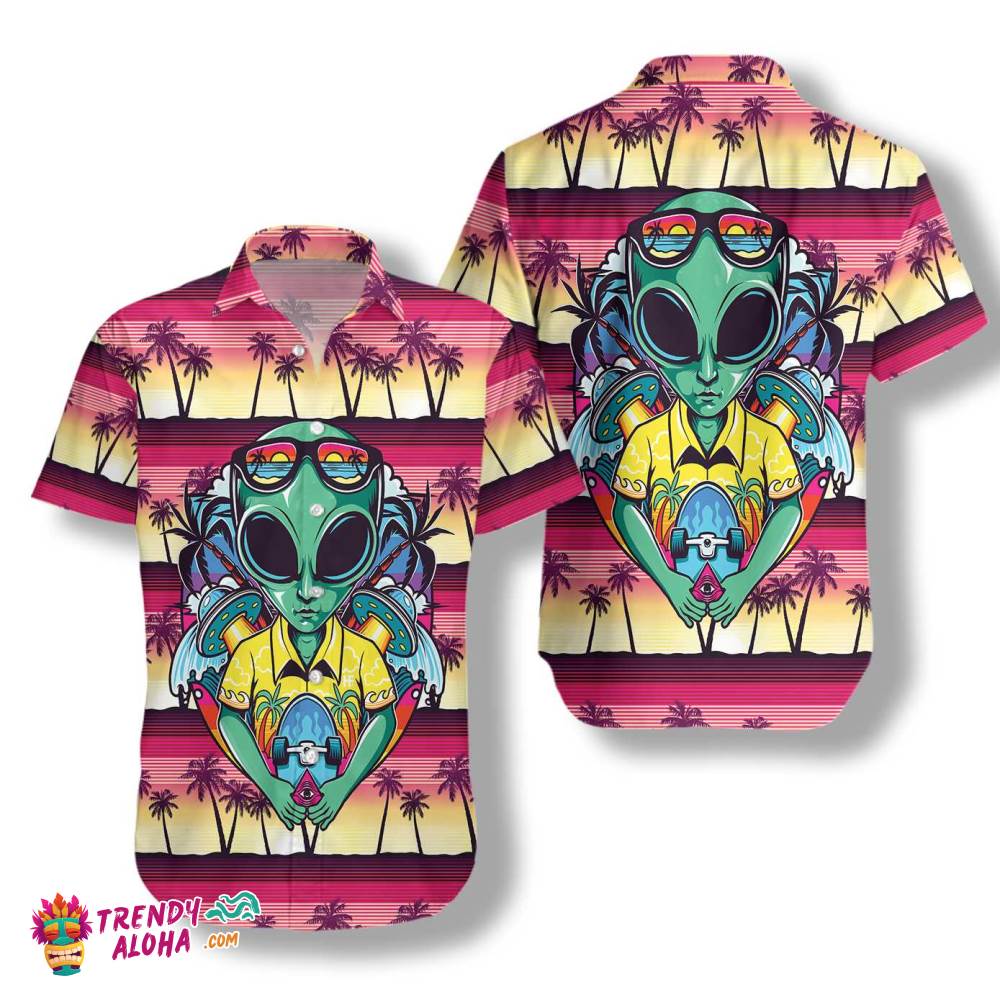 Alien Hawaiian Outfits - Trendy Aloha