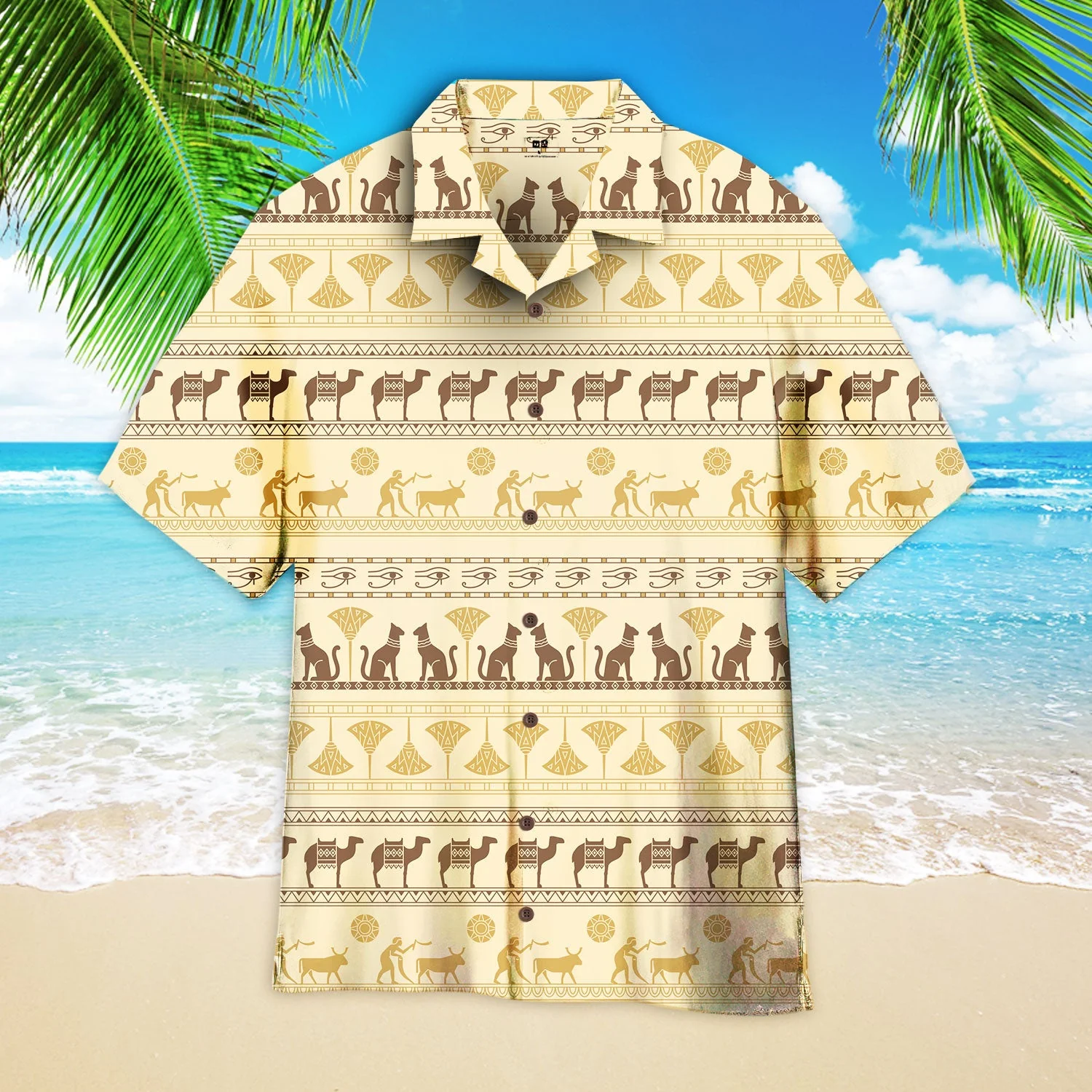 Ancient Egypt Trendy Hawaiian Shirt - Trendy Aloha