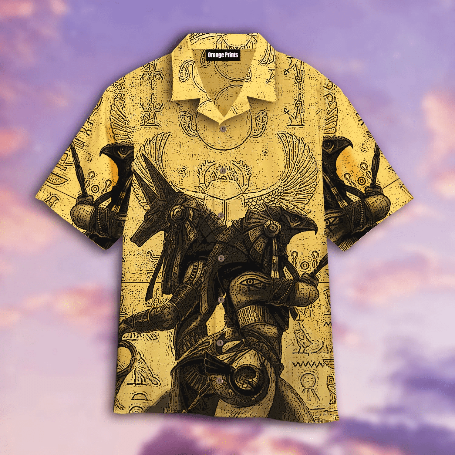 Anubis Trendy Hawaiian Shirt For - Trendy Aloha