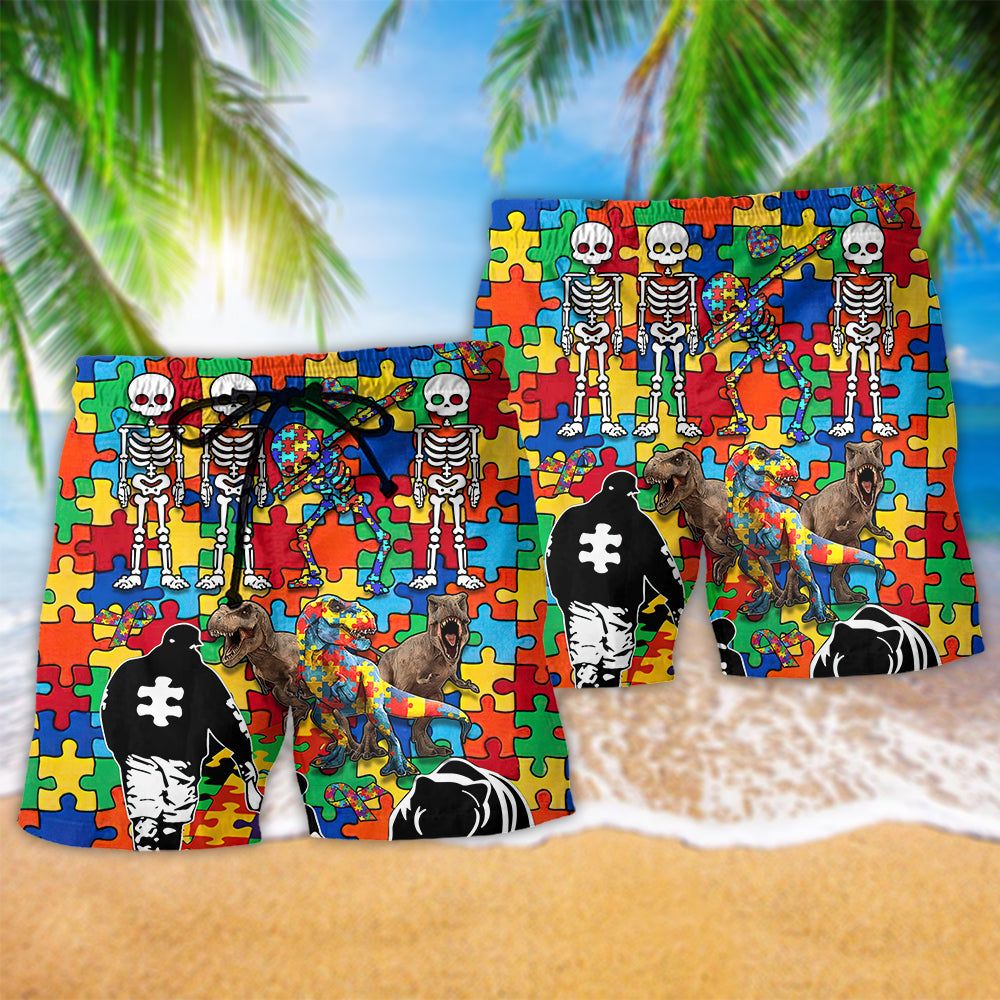 Autism Awareness Hawaiian Shirts - Trendy Aloha
