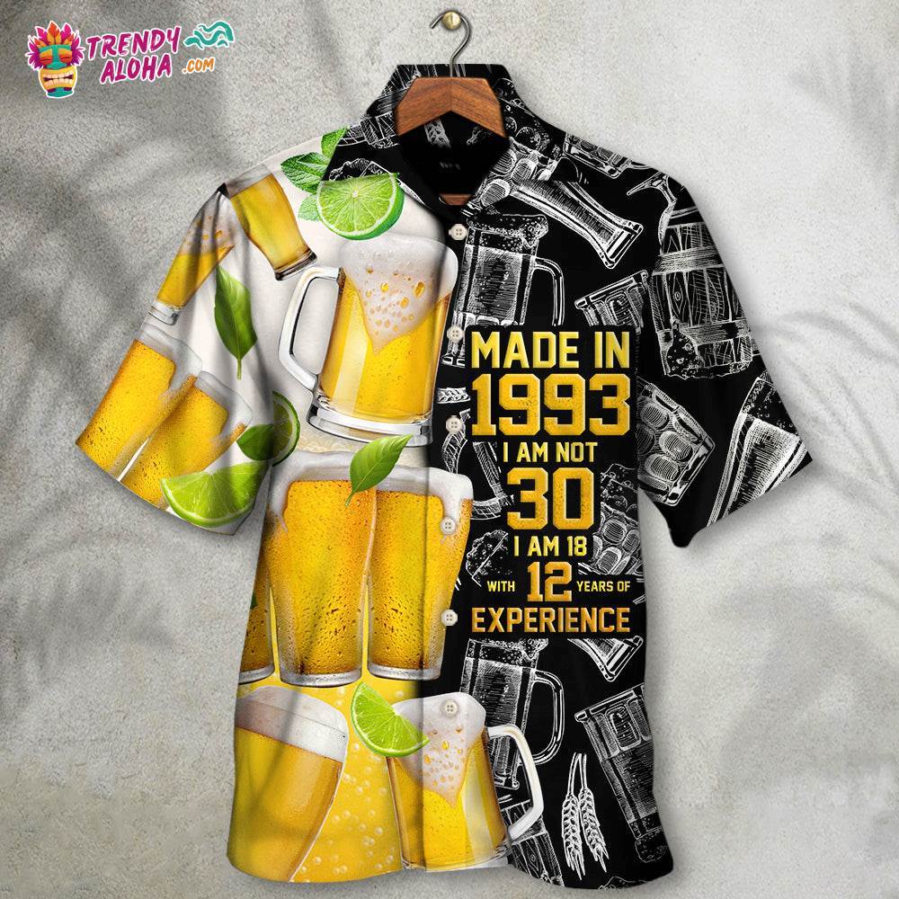 Beer Hawaiian Shirts - Trendy Aloha
