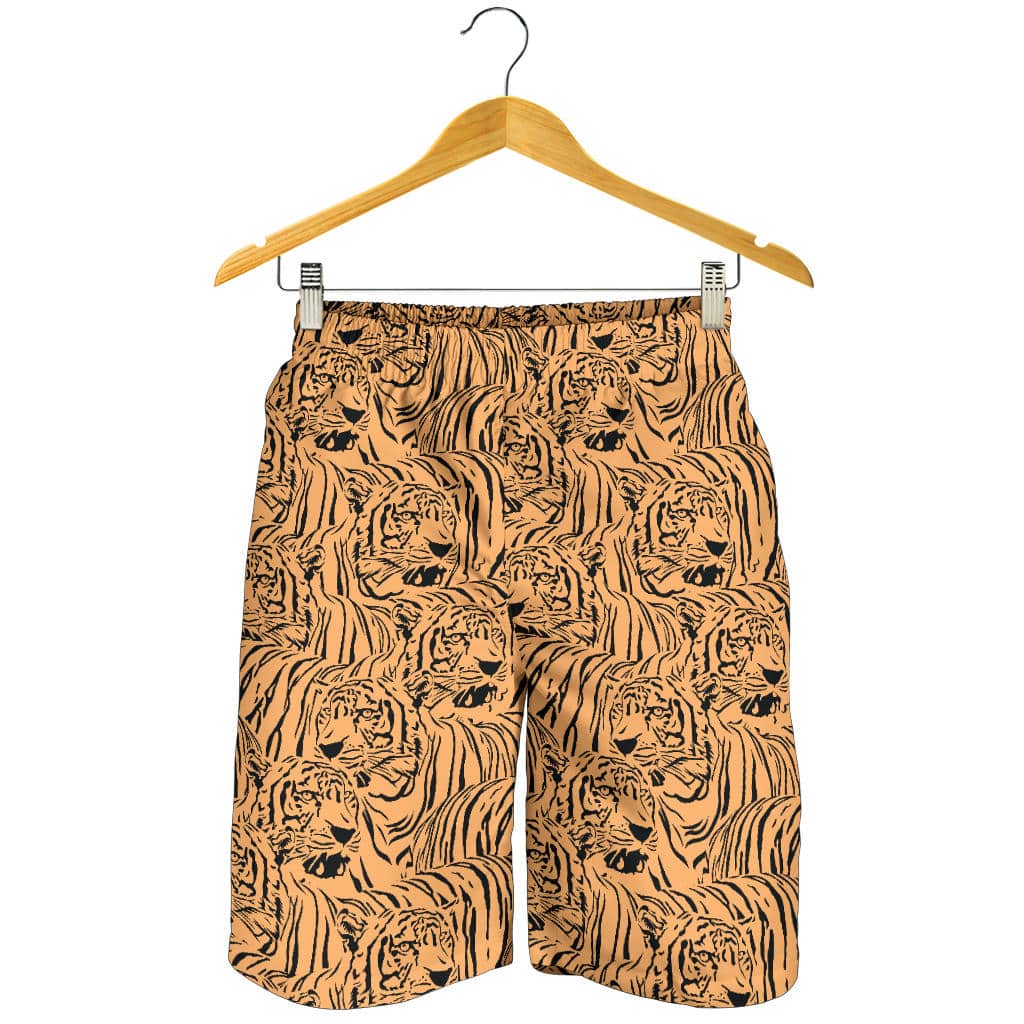 Bengal Tigers Pattern For Men Women Kid Shorts - Trendy Aloha