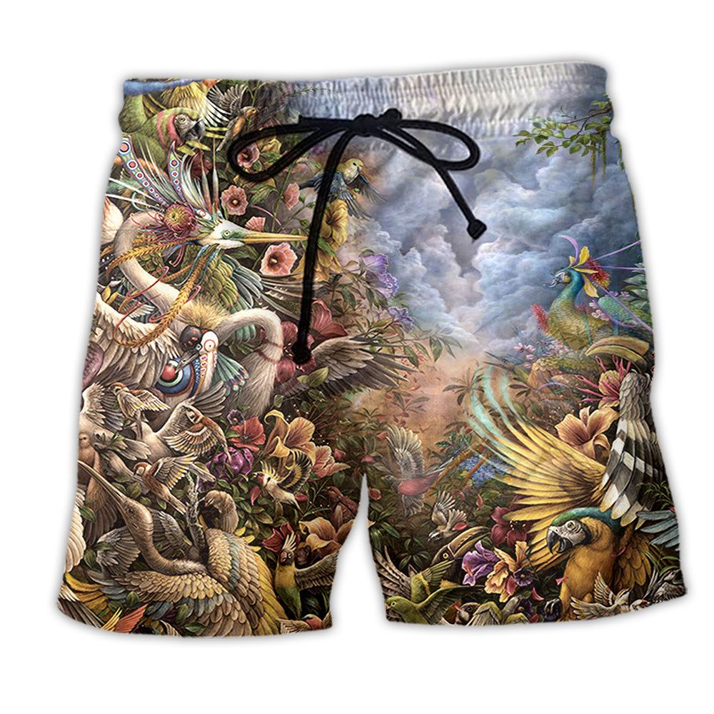 Beach Shorts - Trendy Aloha