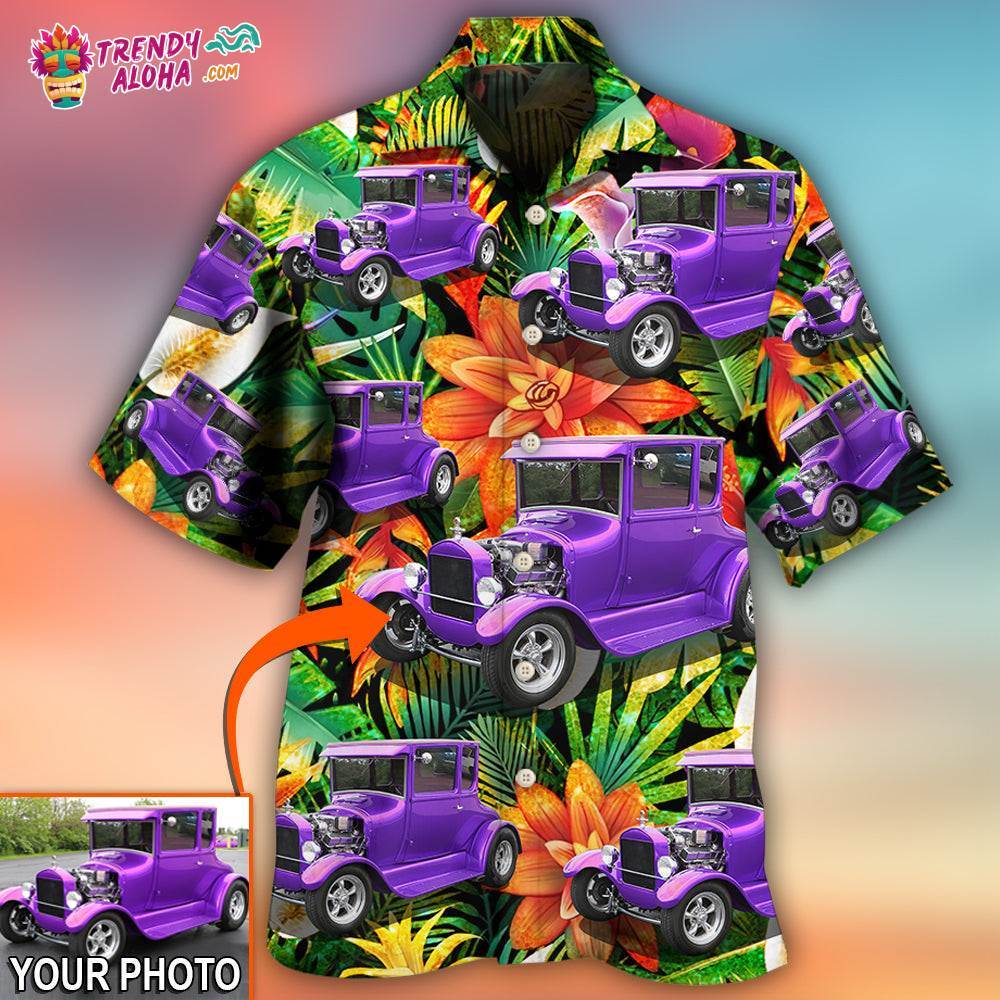 Car Hawaiian Shirt - Trendy Aloha