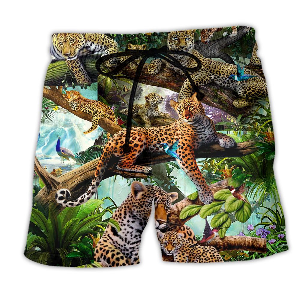 Catamount Love Trees Style Trendy Aloha Hawaiian Beach Shorts - Trendy ...