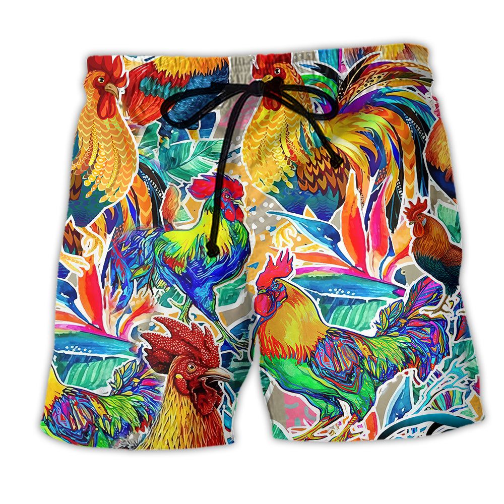 Beach Shorts - Trendy Aloha