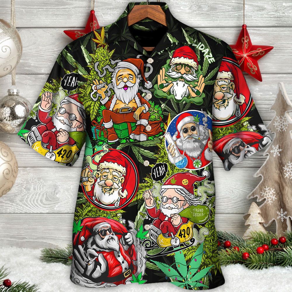Pot Smoking Santa