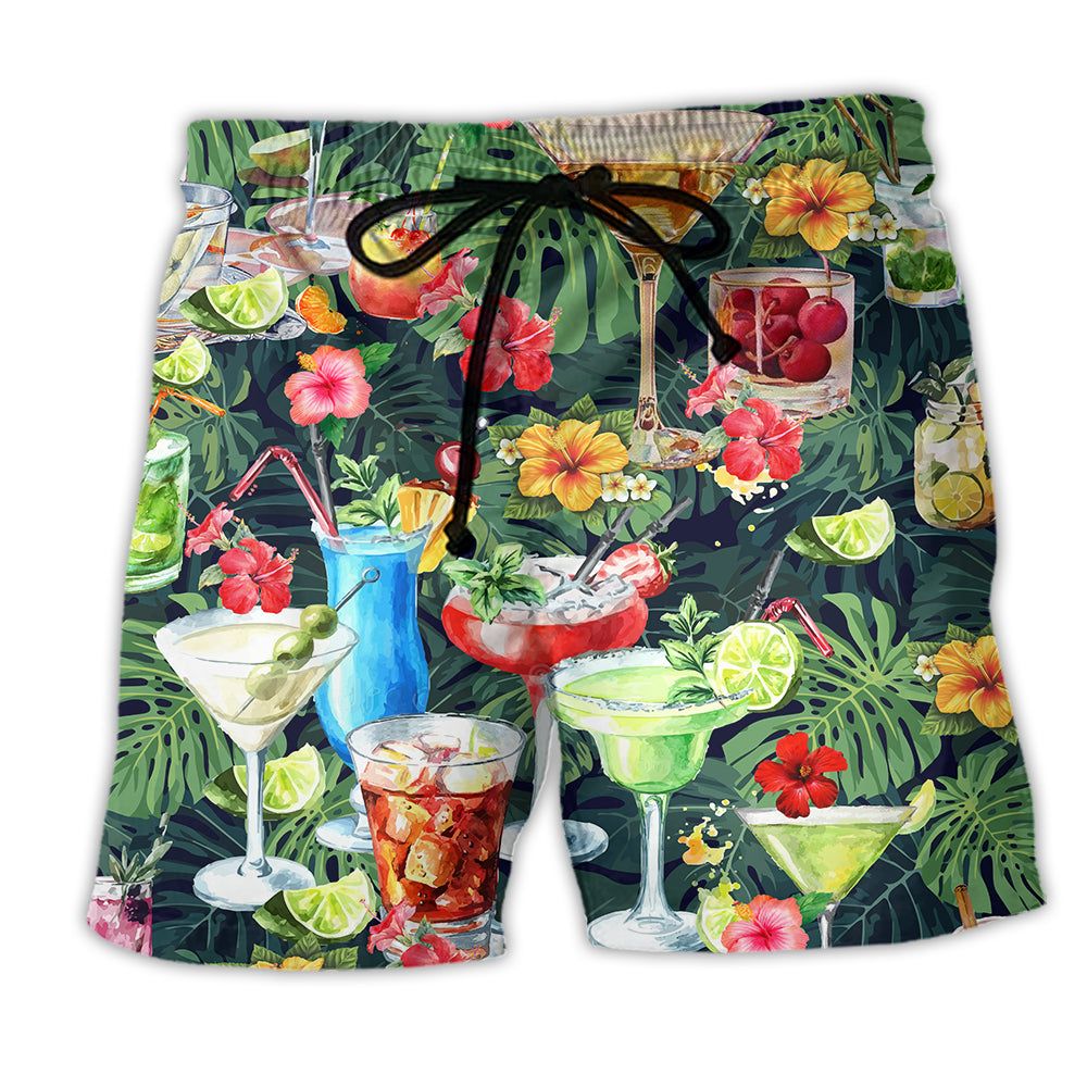 Beach Shorts - Trendy Aloha