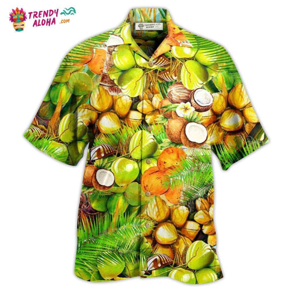 Coconut Brings Fresh To Summer Cool Hawaiian Shirt - Trendy Aloha ...