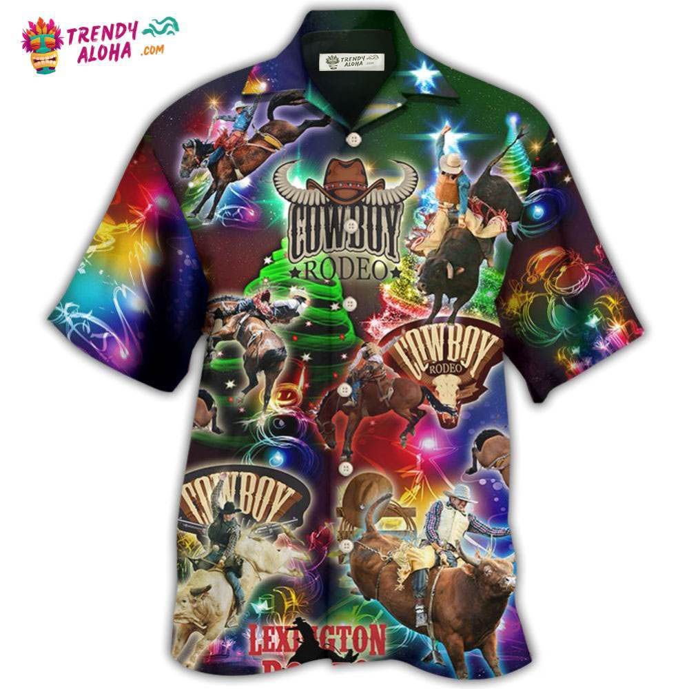 Cowboy Hawaiian Shirt - Trendy Aloha