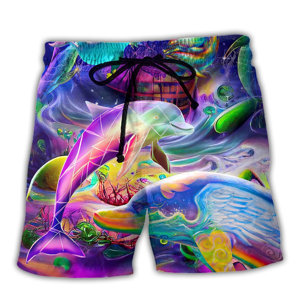 Beach Shorts - Trendy Aloha