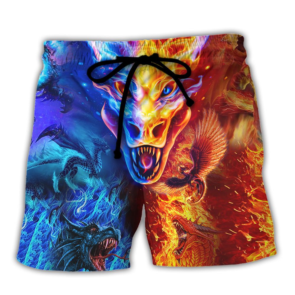 Dragon Love Life Amazing Style Trendy Aloha Hawaiian Beach Shorts ...