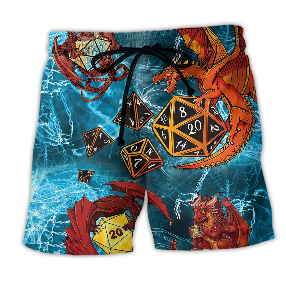 Dragon Lover Stunning Color Trendy Aloha Hawaiian Beach Shorts - Trendy ...