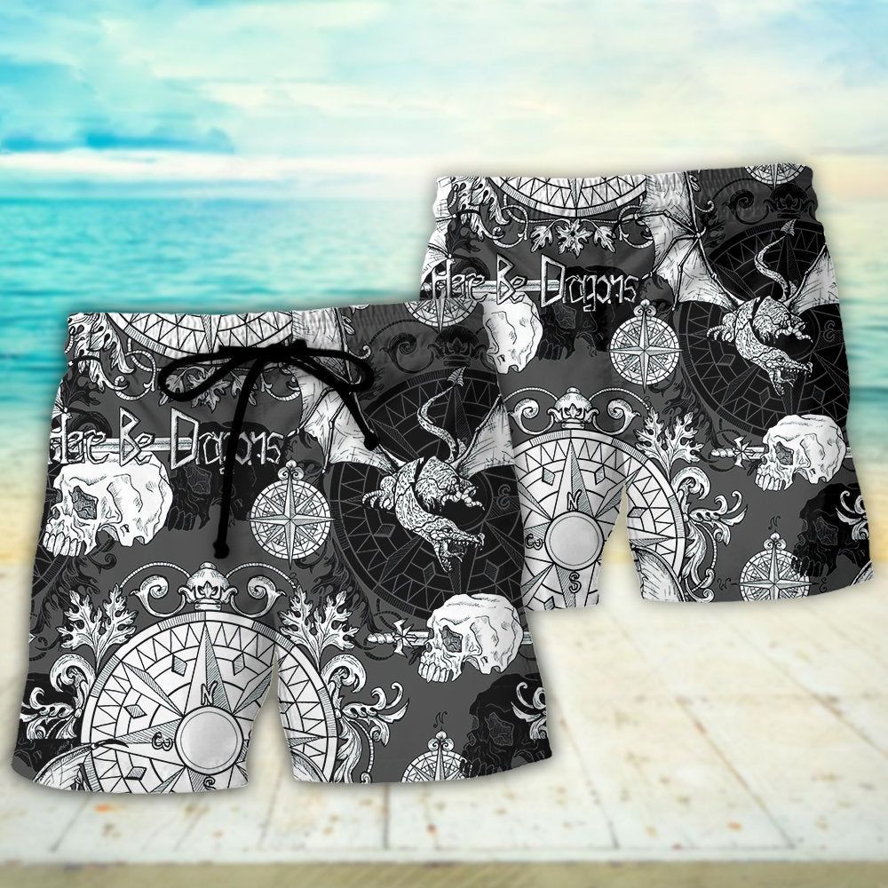 Beach Shorts - Trendy Aloha