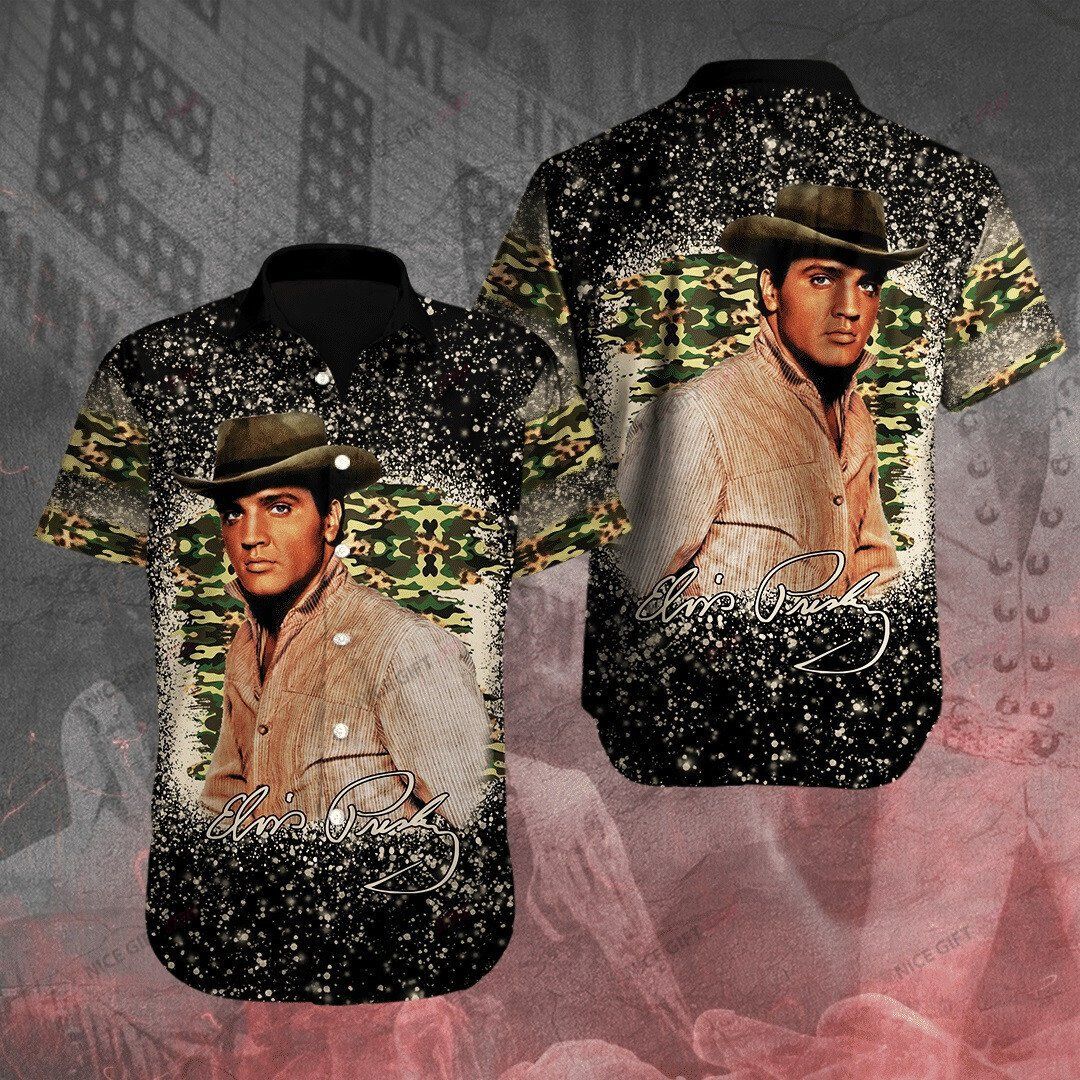 Elvis’s Legacy Brought Alive on Hawaiian 3D Garment - Trendy Aloha
