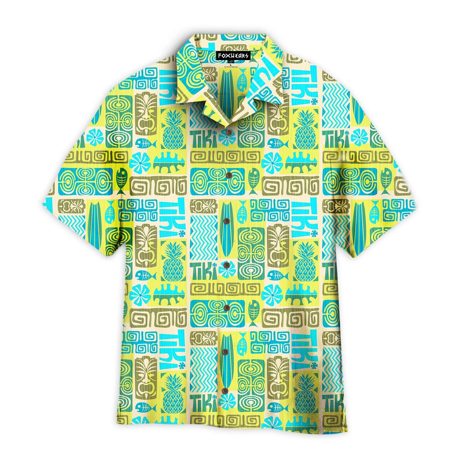 Tiki Hawaiian Shirt - Trendy Aloha