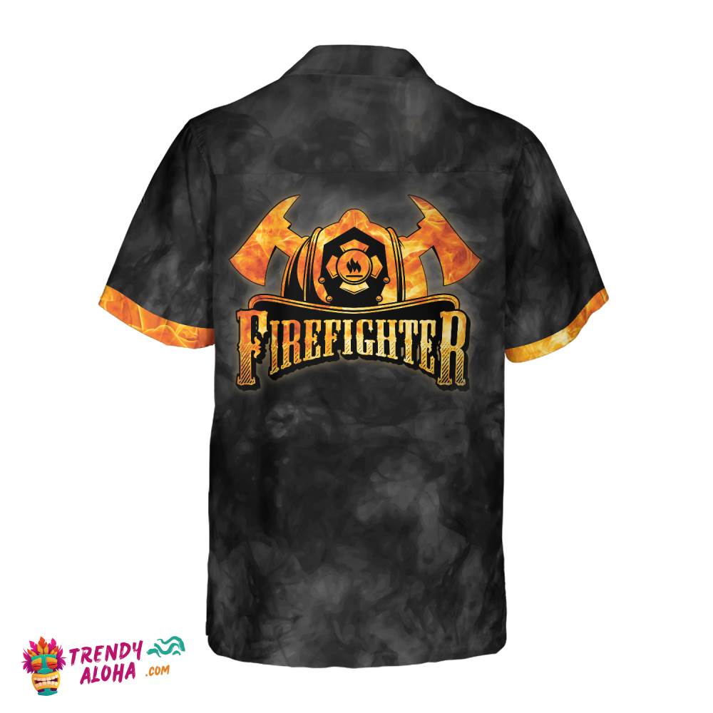 Firefighter Hawaiian Shirt - Trendy Aloha