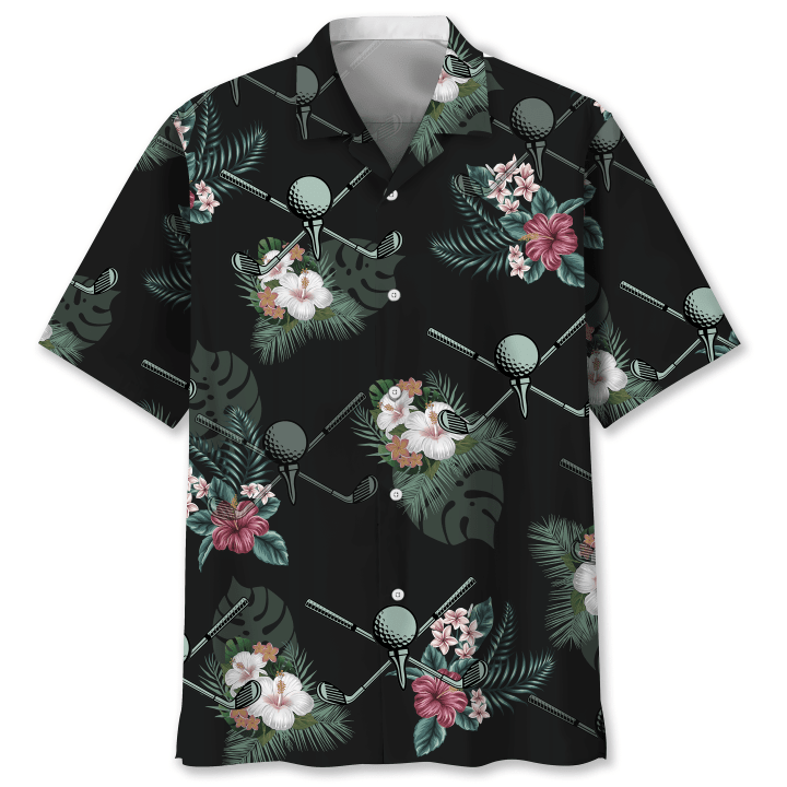 Hawaiian Golf Polo - Trendy Aloha