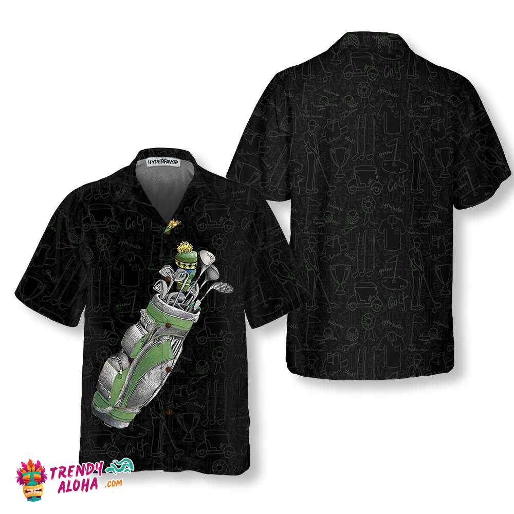 Hawaiian Golf Polo - Trendy Aloha