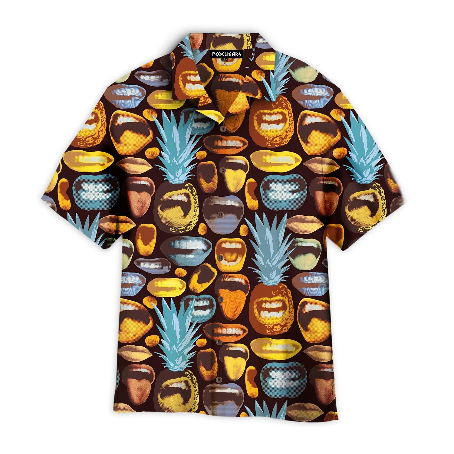 Pineapple Hawaiian Shirts - Trendy Aloha