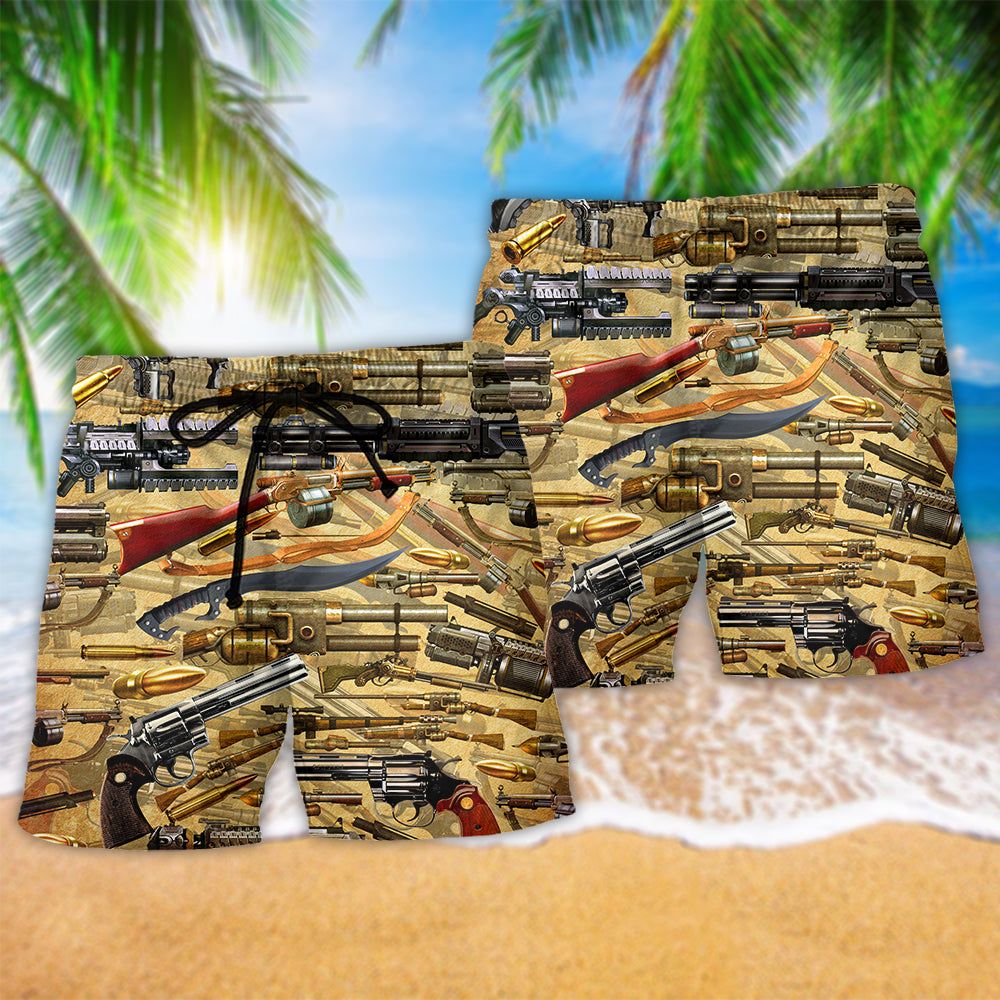 Gun Hawaiian Shirts