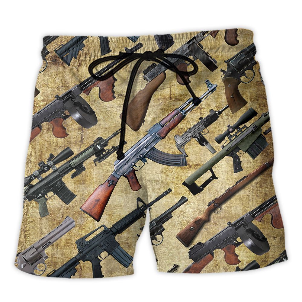 Gun Hawaiian Shirts