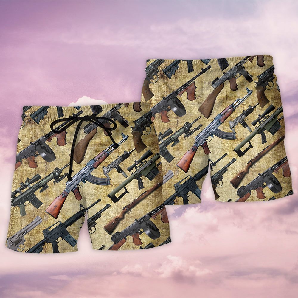 Gun Hawaiian Shirts