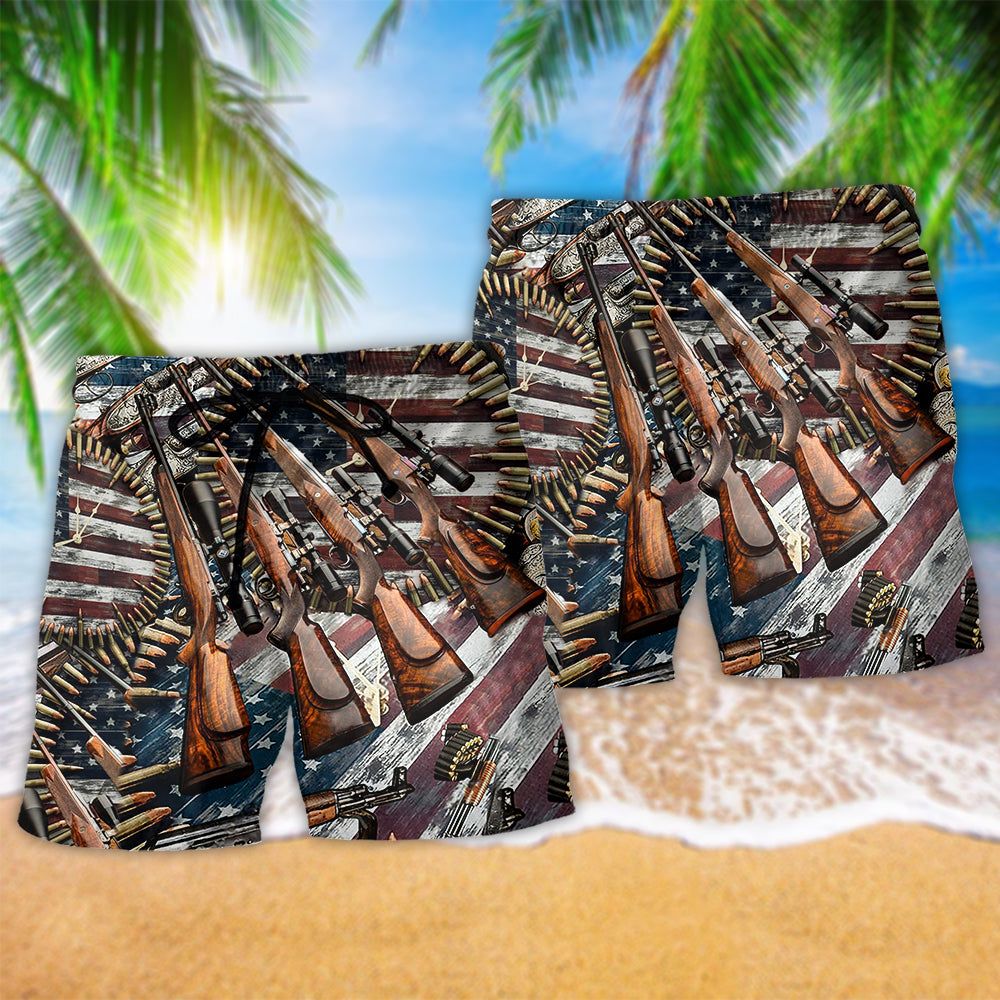 Gun Hawaiian Shirts