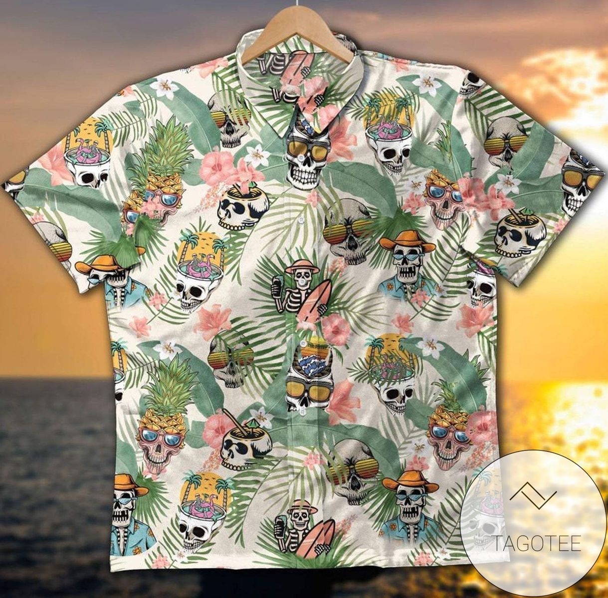Skull Hawaiian Shirts - Trendy Aloha