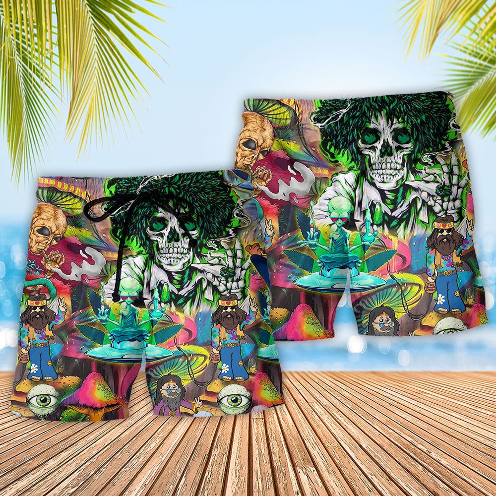 Beach Shorts - Trendy Aloha