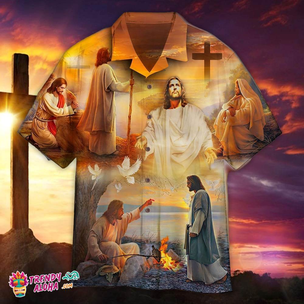 Jesus Hawaiian Outfits - Trendy Aloha