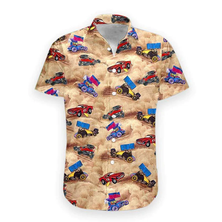 Hawaiian Dirt Shirt - Trendy Aloha