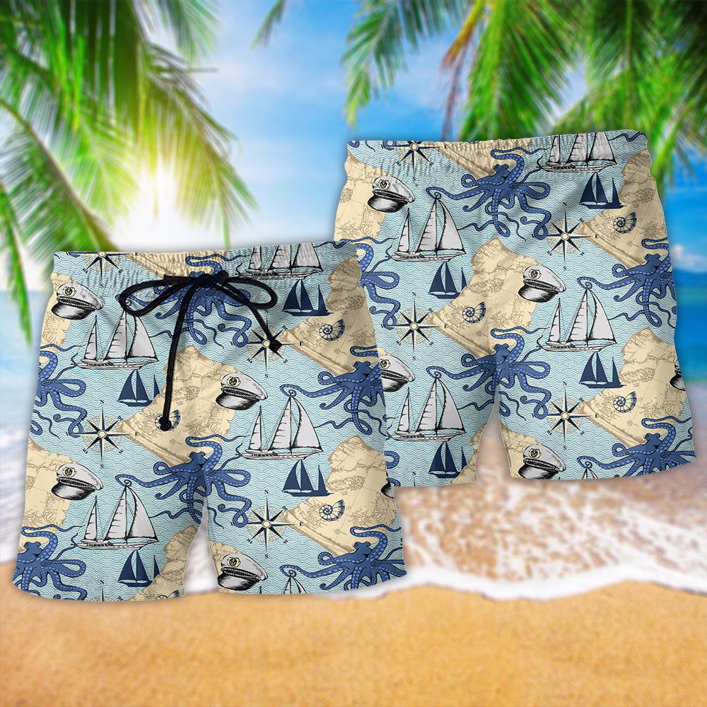 Beach Shorts - Trendy Aloha
