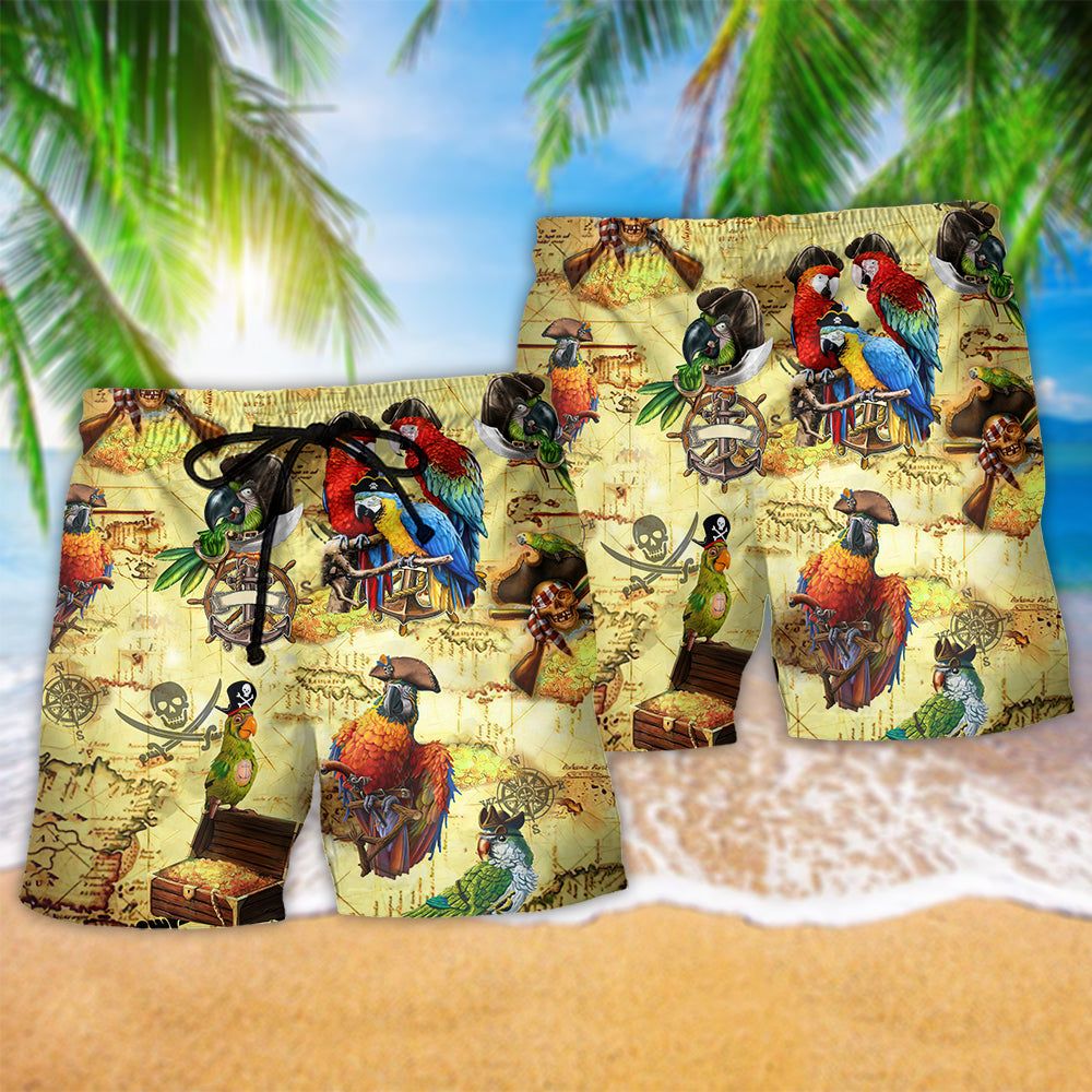 Beach Shorts - Trendy Aloha
