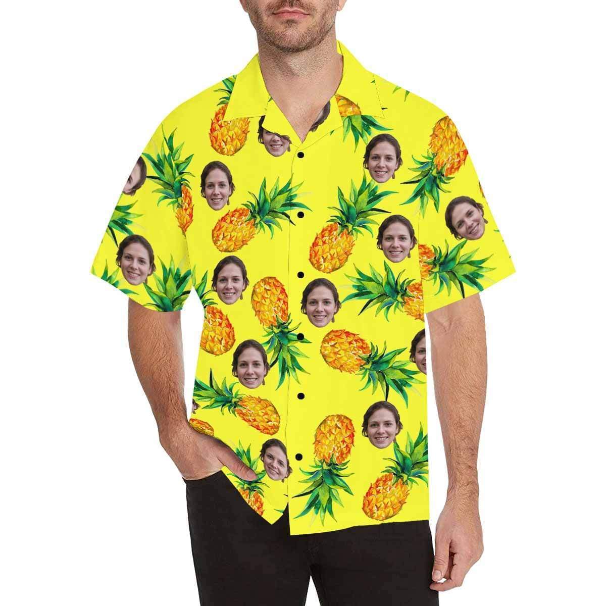 Pineapple Hawaiian Shirts Trendy Aloha