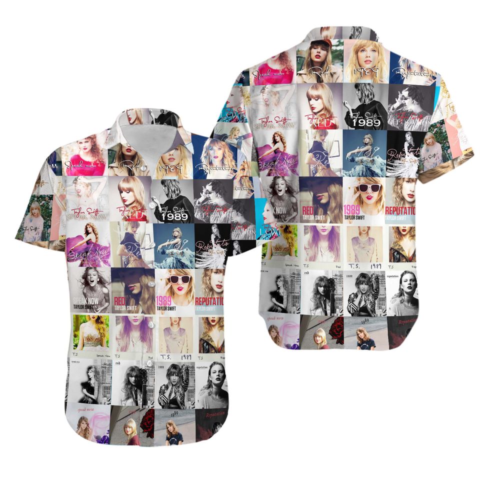 Best Taylor Swift Hawaiian Shirts For Sale - Shop Now! | Trendy Aloha