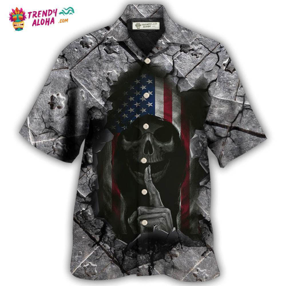 Skull Hawaiian Shirts - Trendy Aloha