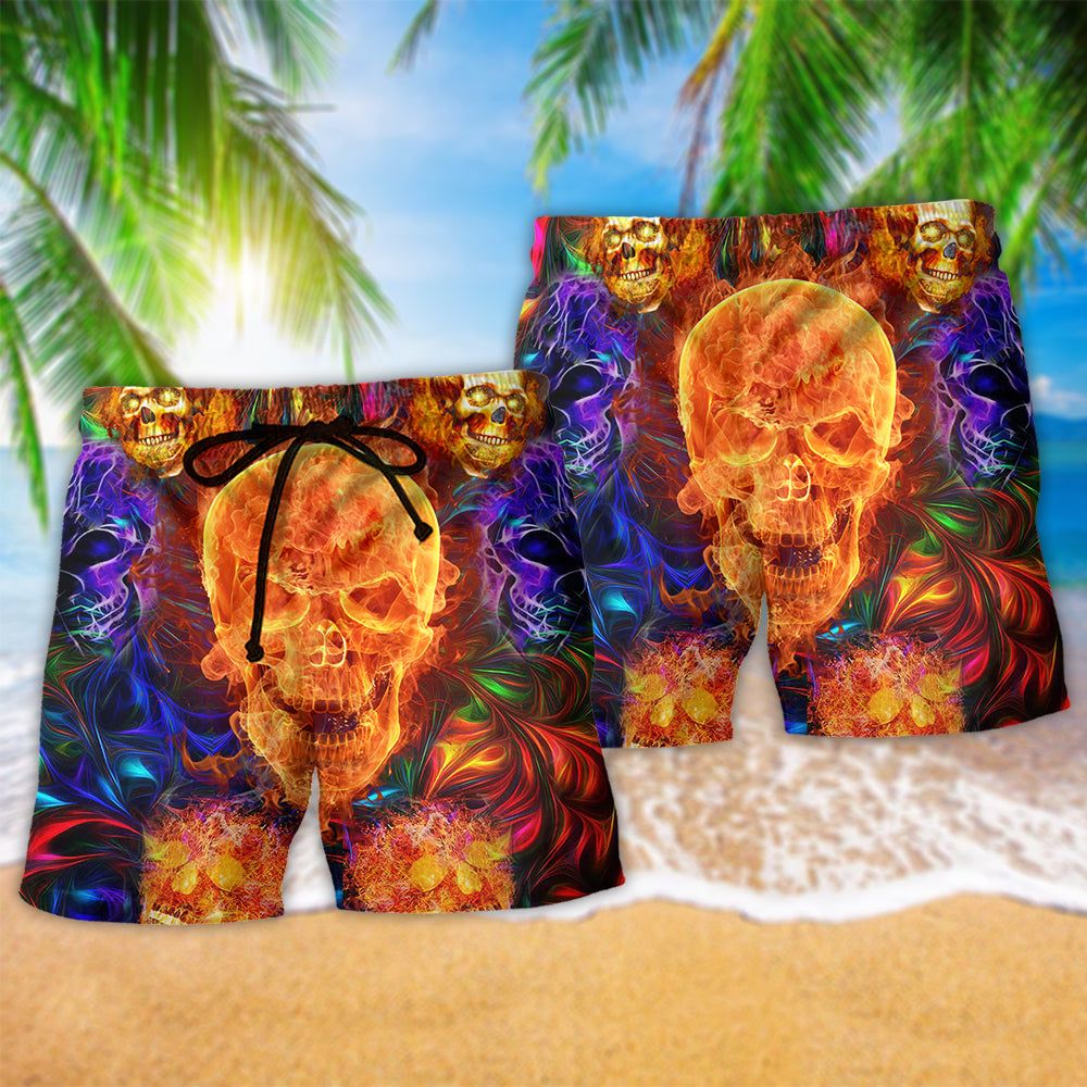Beach Shorts - Trendy Aloha