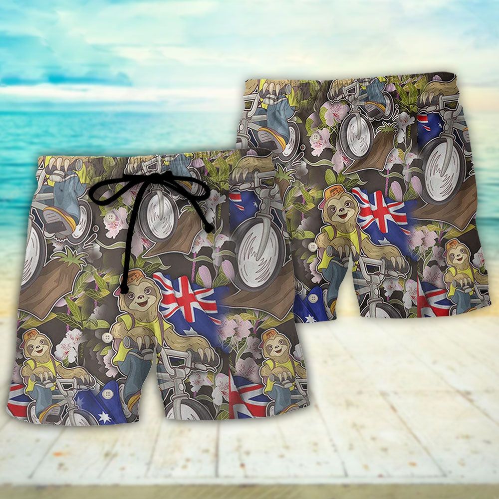 Beach Shorts - Trendy Aloha