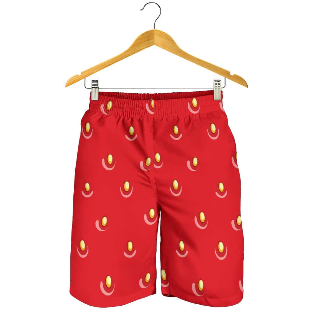 Strawberry Texture Skin Pattern For Men Women Kid Shorts - Trendy Aloha