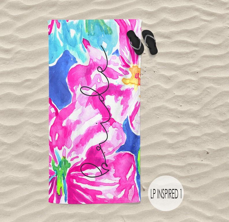 Super Soft Design Personalized Beach Towels Ideal Gift Beach Lovers ...