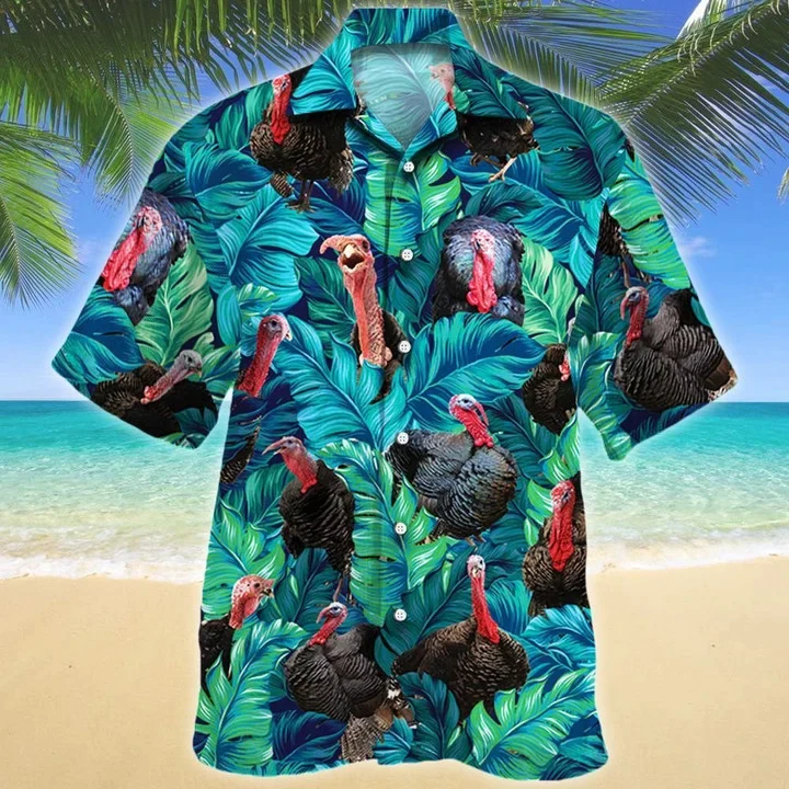 Tropical Forest Turkey Lovers Hawaiian Delight - Trendy Aloha
