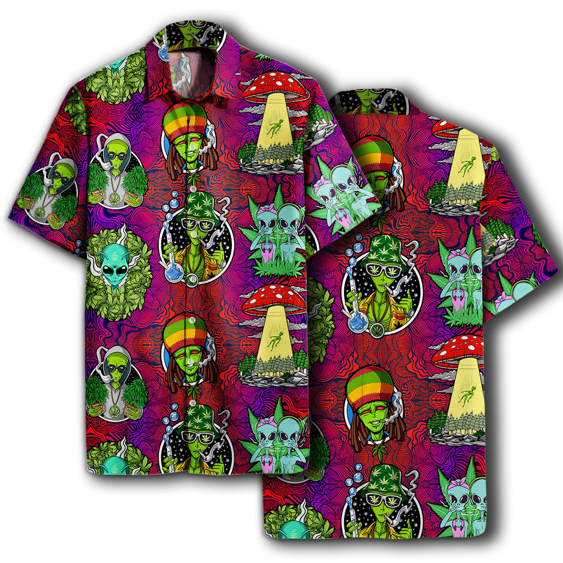 Alien Hawaiian Outfits - Trendy Aloha