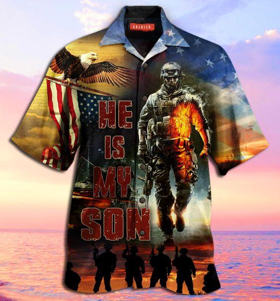 Military Hawaiian Shirt - Trendy Aloha