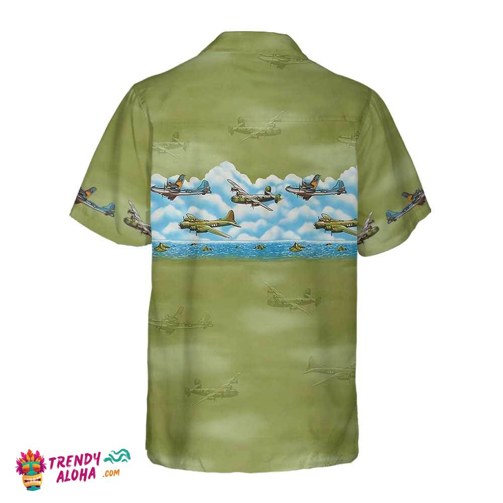 Military Hawaiian Shirt - Trendy Aloha